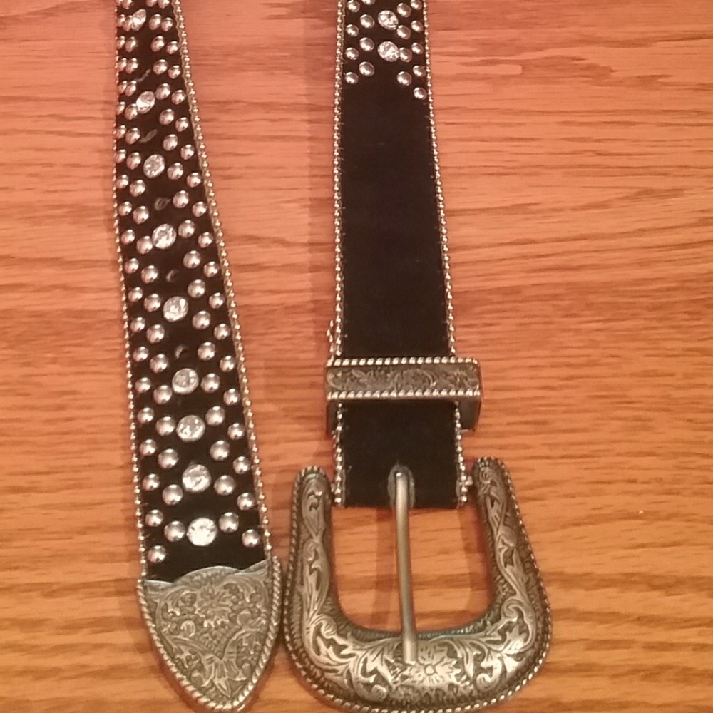 Guess, Rhinestone Studded Belt. - Gem